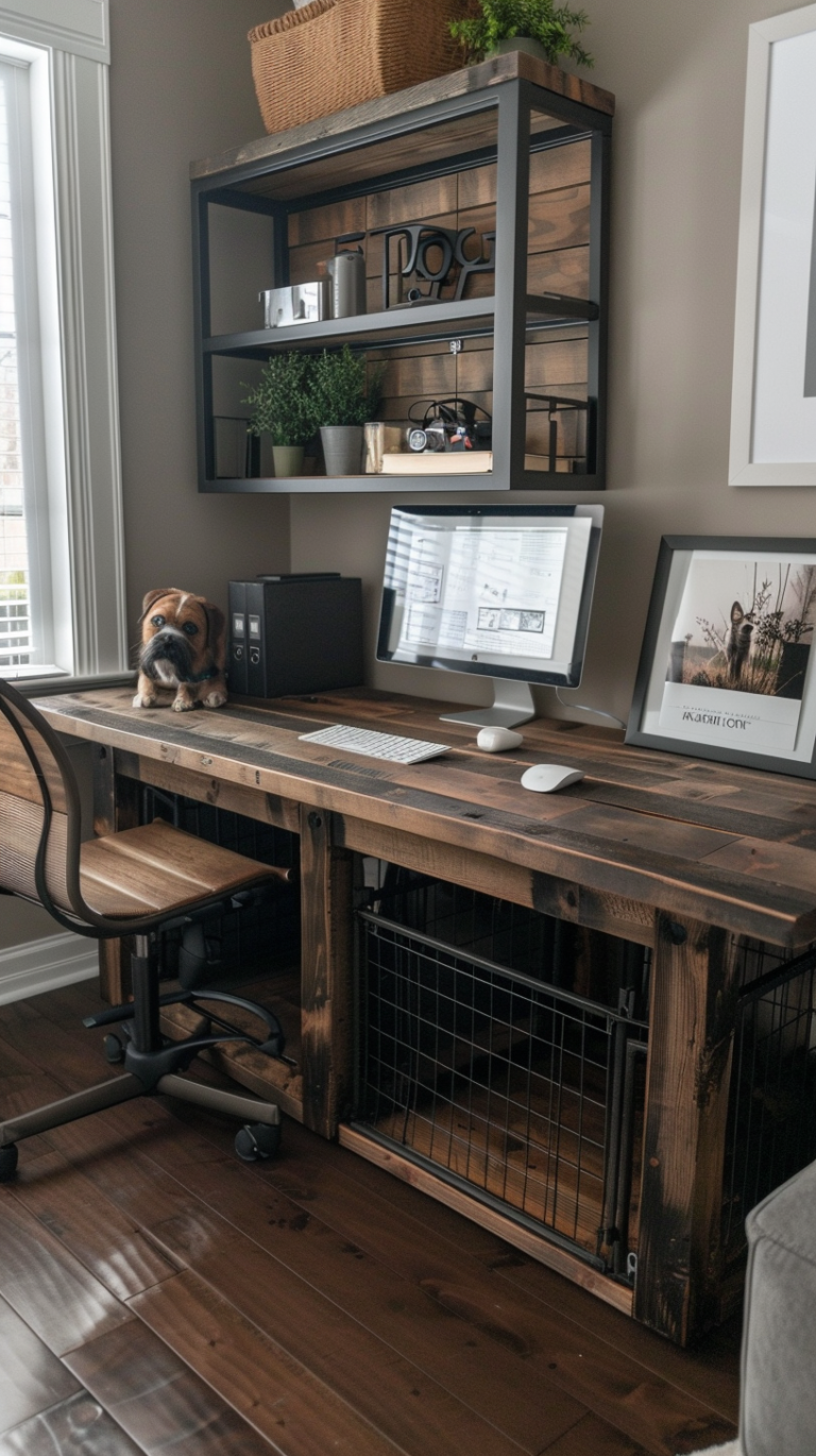 10 DIY Dog Crate Furniture Ideas (Stylish and Functional Designs ...