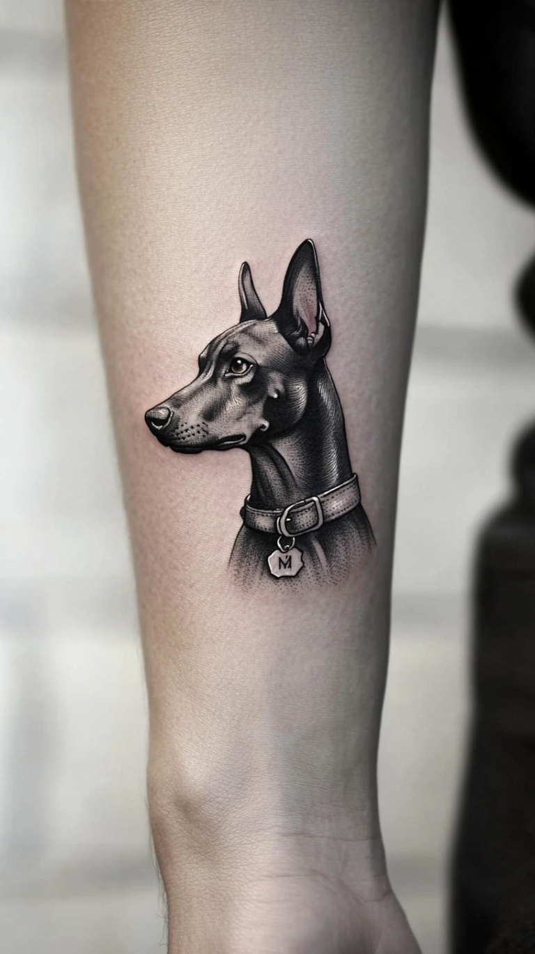 25 Doberman Tattoo Ideas: Show Your Love for This Loyal Breed - Smart ...