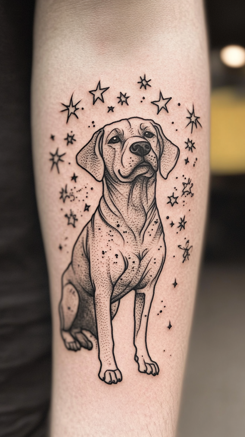 22 Labrador Retriever Tattoo Ideas & Designs - Smart Dog Learning