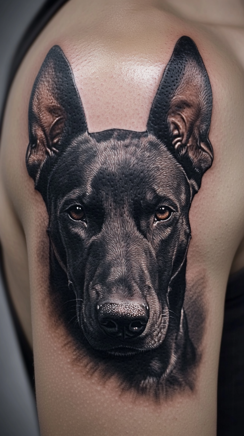 25 Doberman Tattoo Ideas: Show Your Love for This Loyal Breed - Smart ...
