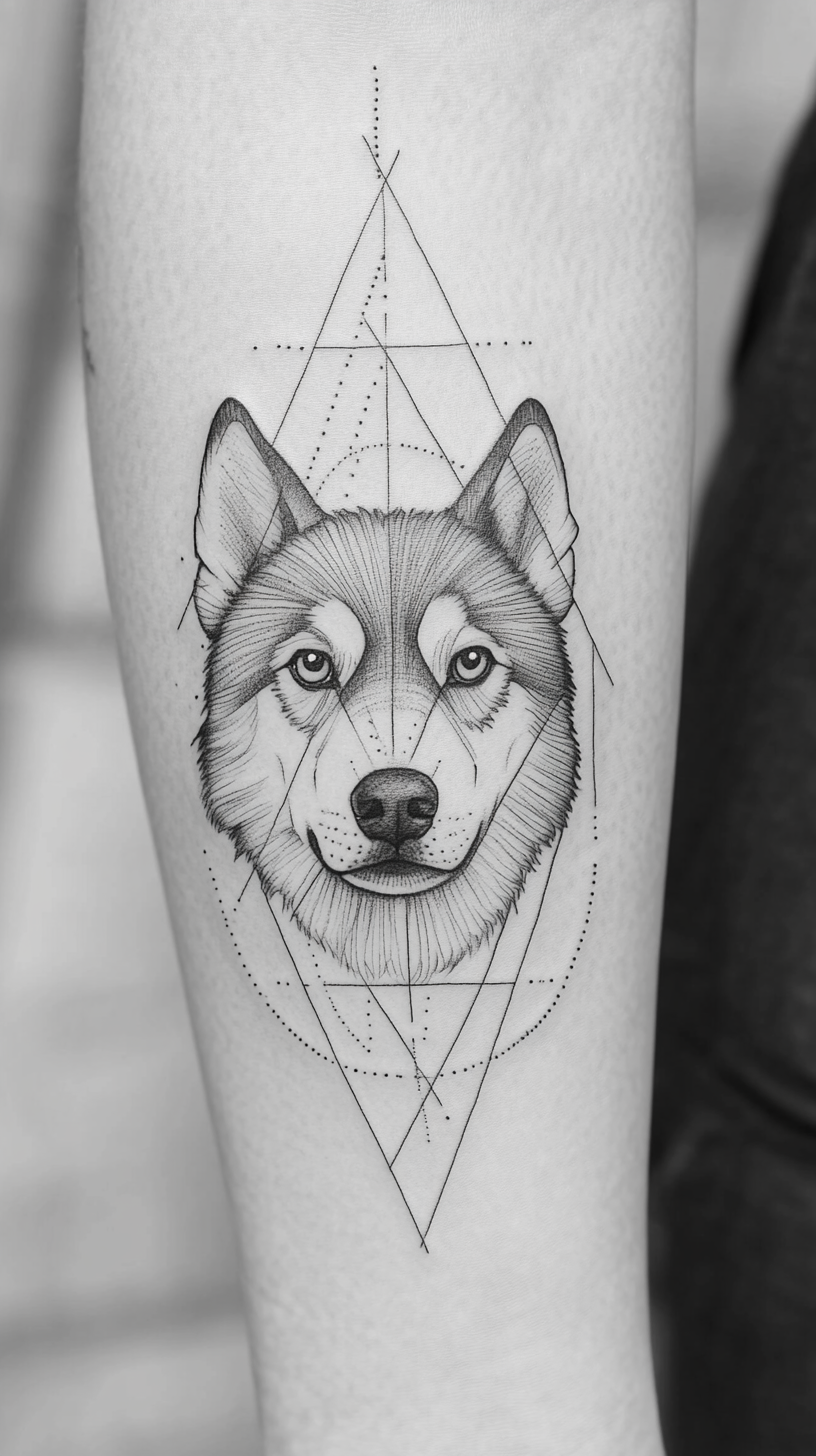 25 Siberian Husky Tattoo Ideas: Celebrate the Majestic Breed with ...