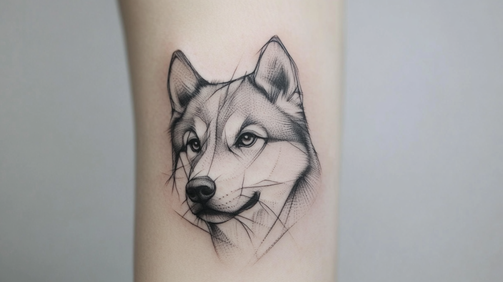 25 Siberian Husky Tattoo Ideas: Celebrate the Majestic Breed with ...