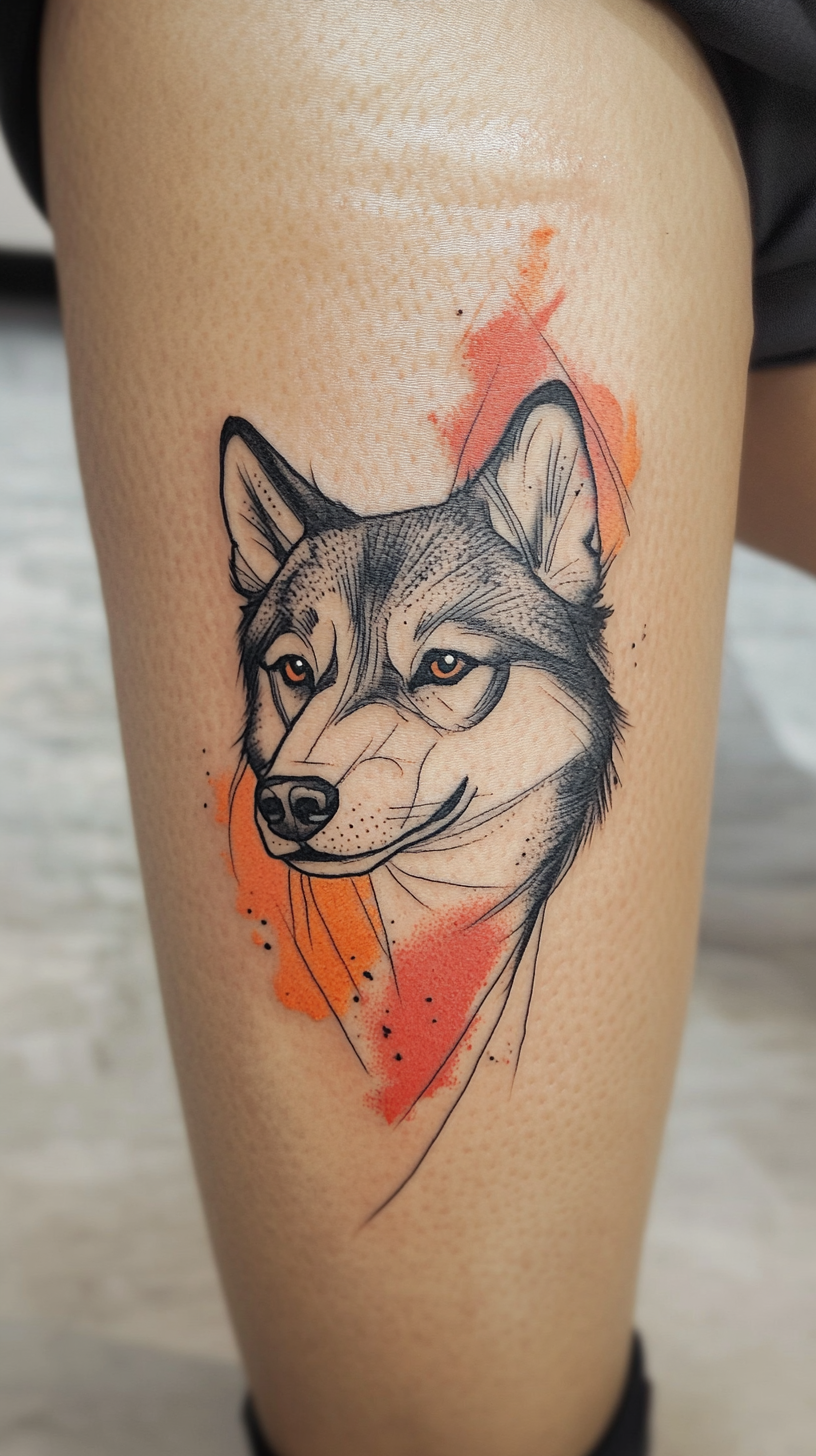 25 Siberian Husky Tattoo Ideas: Celebrate the Majestic Breed with ...