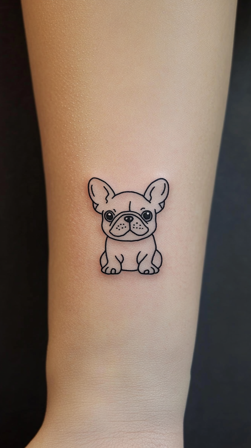 25 French Bulldog Tattoo Ideas: Celebrate Your Frenchie with Unique ...
