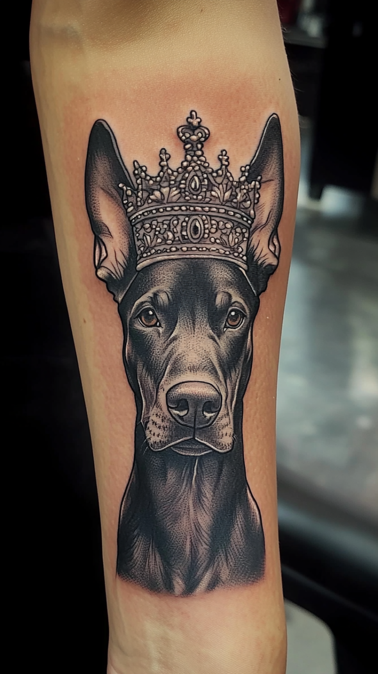 25 Doberman Tattoo Ideas: Show Your Love for This Loyal Breed - Smart ...
