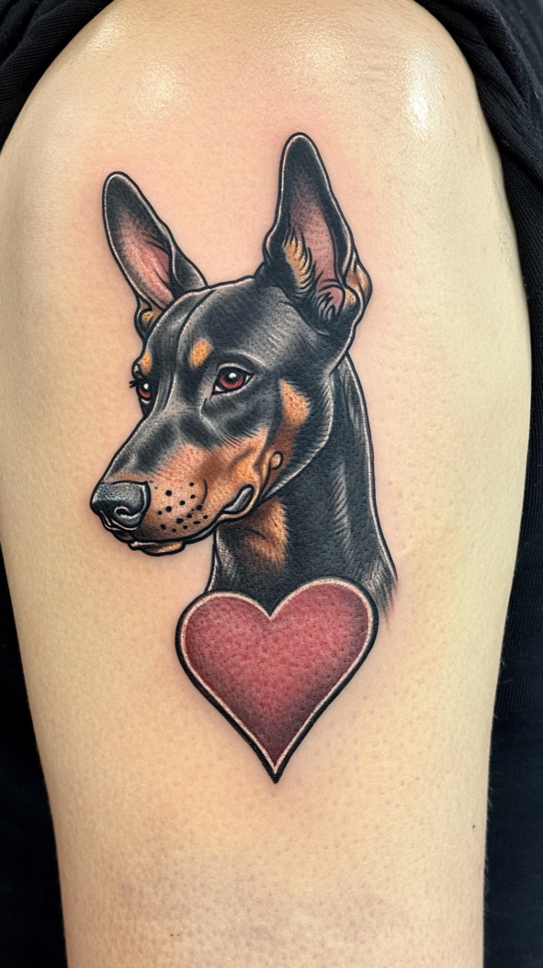 25 Doberman Tattoo Ideas: Show Your Love for This Loyal Breed - Smart ...