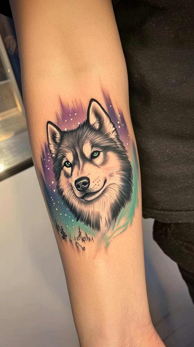 25 Siberian Husky Tattoo Ideas: Celebrate the Majestic Breed with ...