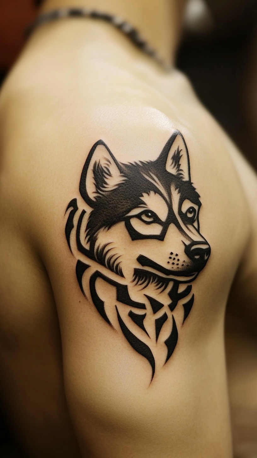 25 Siberian Husky Tattoo Ideas: Celebrate the Majestic Breed with ...