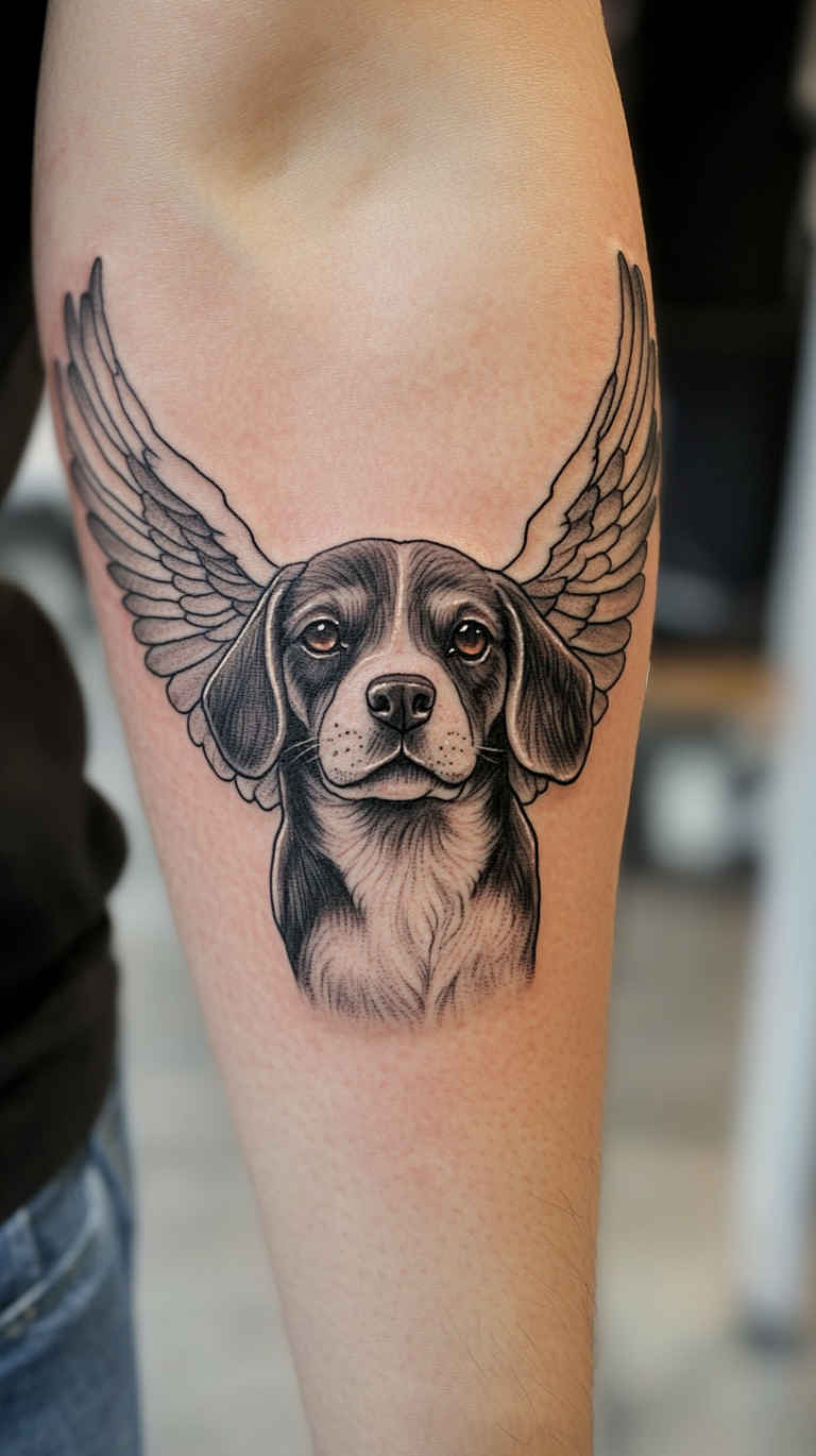 22 Beagle Dog Tattoo Ideas (Design Inspiration) - Smart Dog Learning