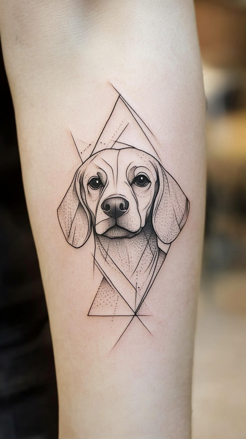 22 Beagle Dog Tattoo Ideas (Design Inspiration) - Smart Dog Learning