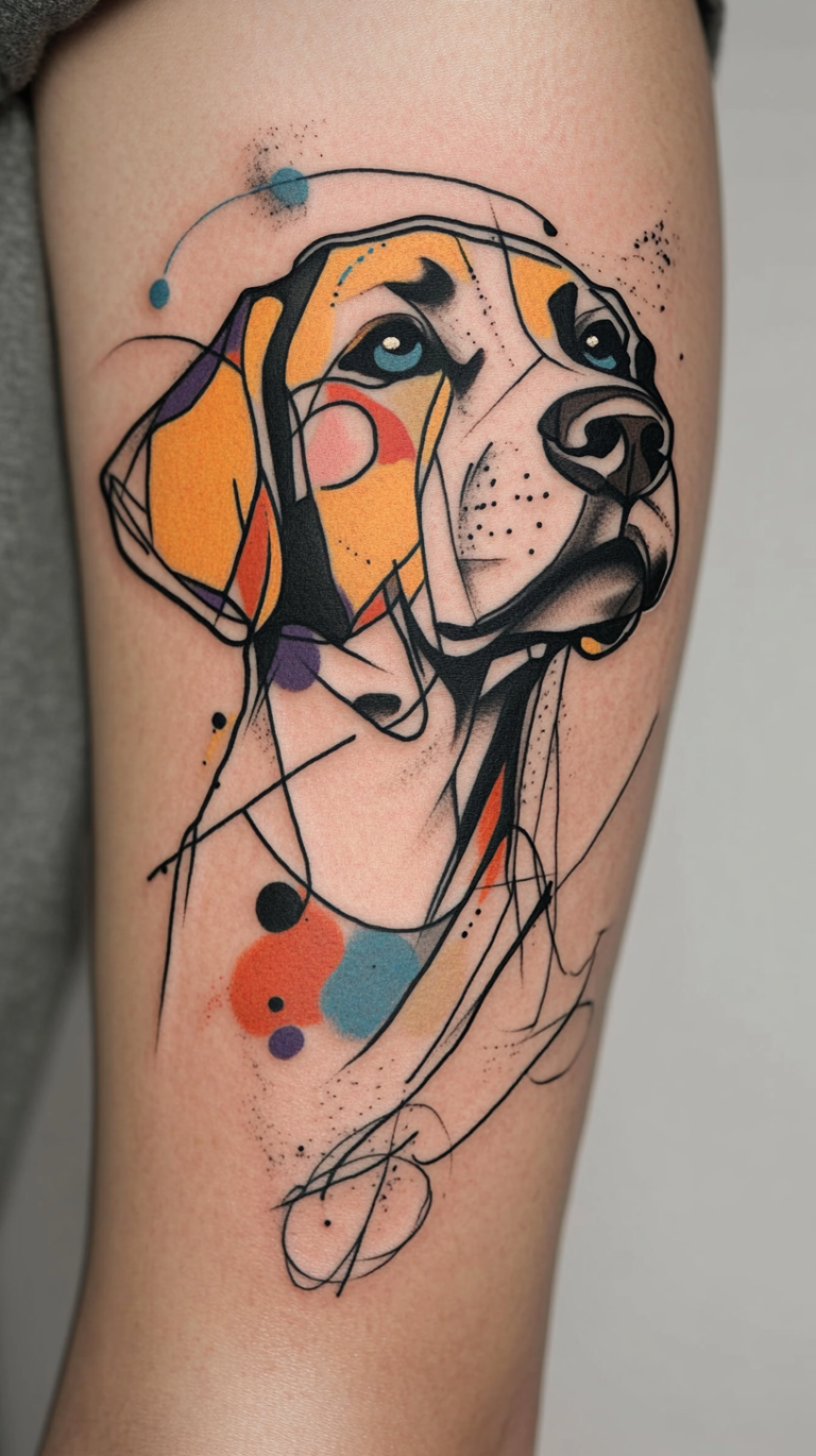 22 Labrador Retriever Tattoo Ideas & Designs - Smart Dog Learning