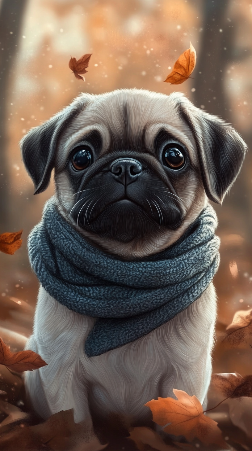 25+ Free Pug Wallpapers For Your iPhone Screen - Smart Dog Learning