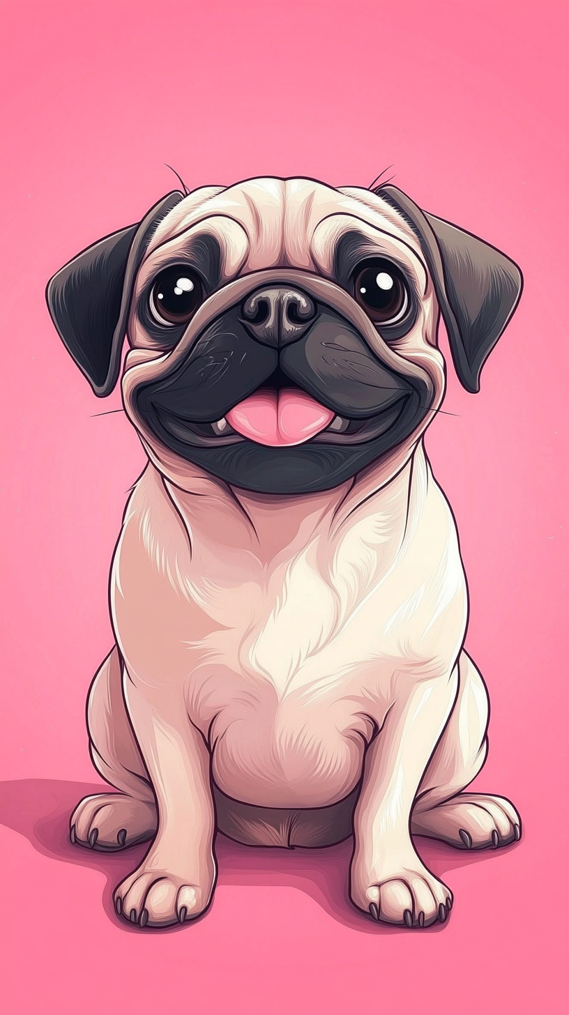 25+ Free Pug Wallpapers For Your iPhone Screen - Smart Dog Learning