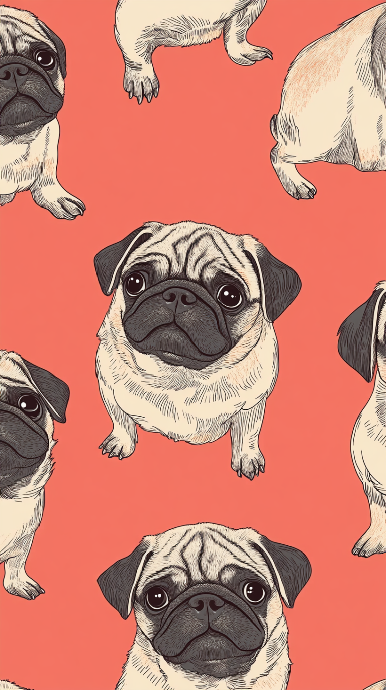 25+ Free Pug Wallpapers For Your iPhone Screen - Smart Dog Learning