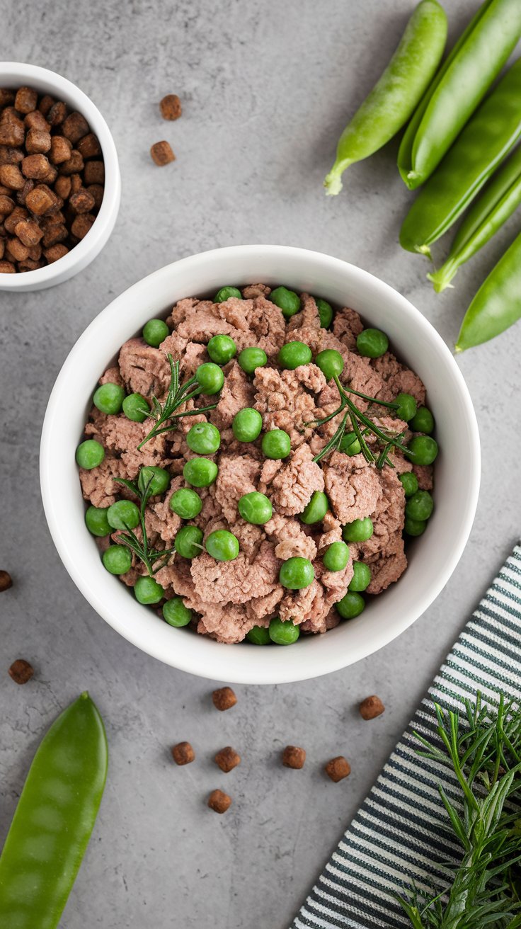 Ground Turkey & Pea Mash-Up: A Simple, Healthy Meal for Cats and Dogs ...