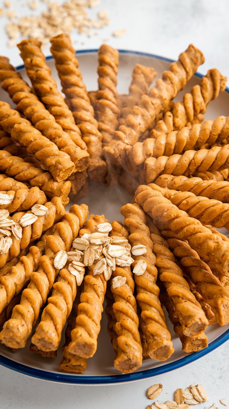 Peanut Butter & Pumpkin Chewy Sticks: The Perfect Easy Dental Dog Treat ...