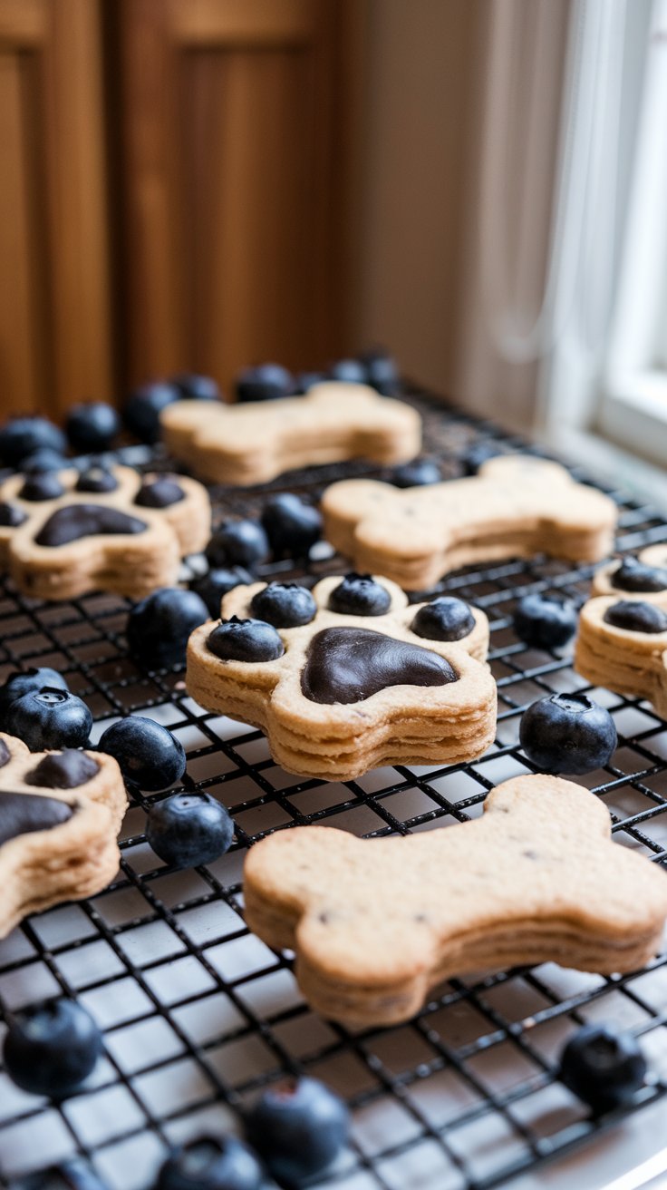 Easy Allergy-Friendly Dog Treat with Blueberries - Smart Dog Learning