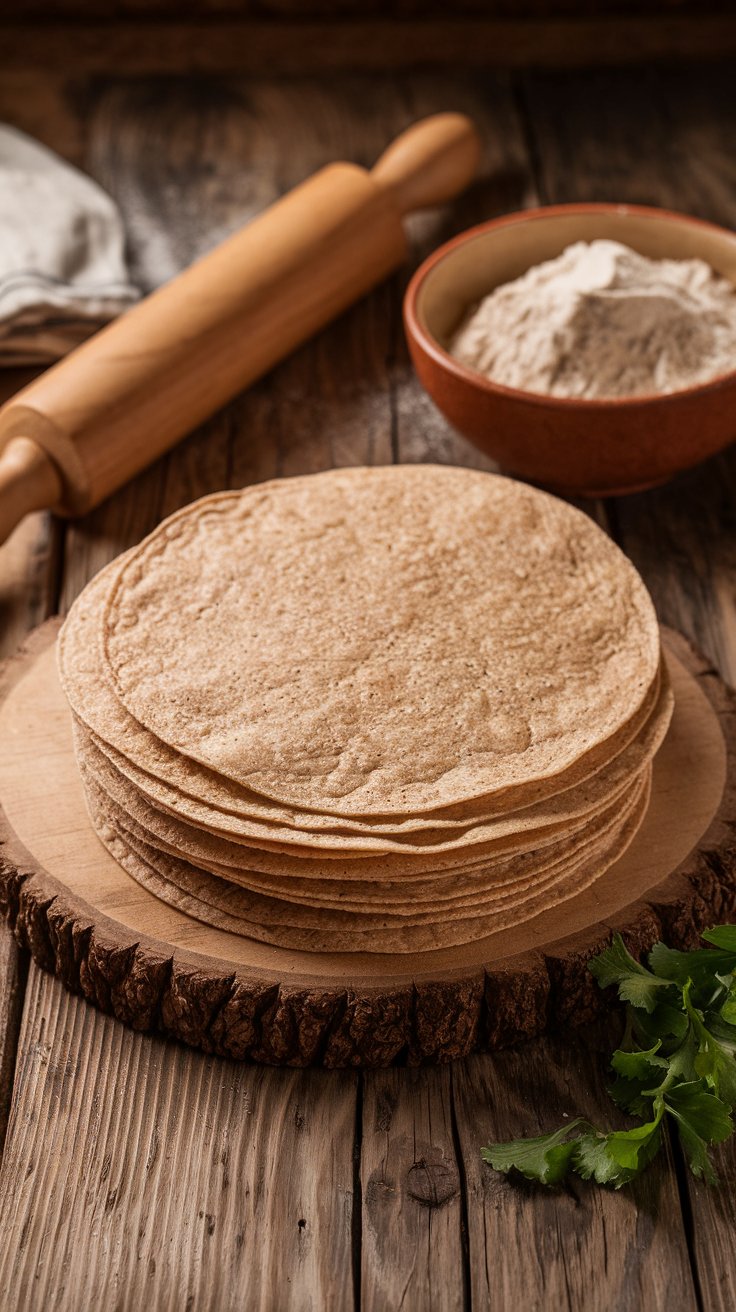 4-Ingredient Whole Wheat Flour Tortillas: Healthy, Easy, and Dog ...