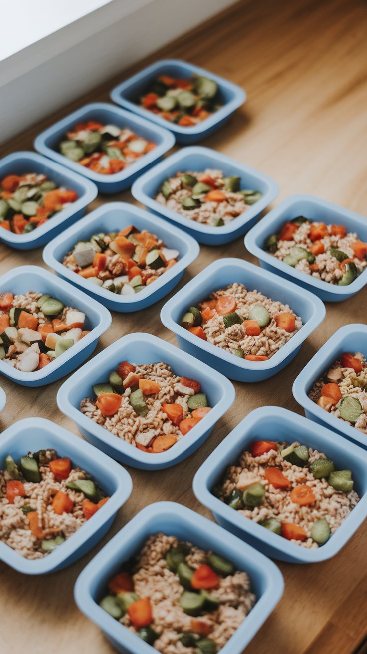 Freezable Dog Food with Ground Turkey (Meal Prep for the Goodest Boy ...